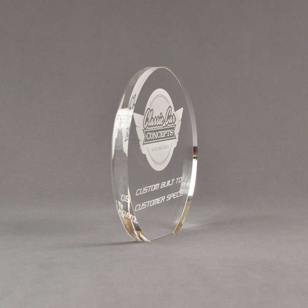 Aspect™ Round Acrylic Award 6" | Acrylic Circle Awards